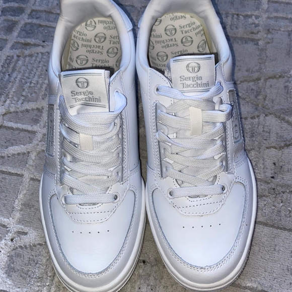 Sergio Tacchini | Shoes | Sergio Tacchini White Sneakers Classic Sporty ...